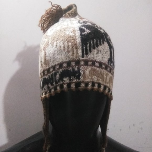 Accessories | Peruvian Chullo Hat Unisex Winter Warm Wool Knitted Hat ...